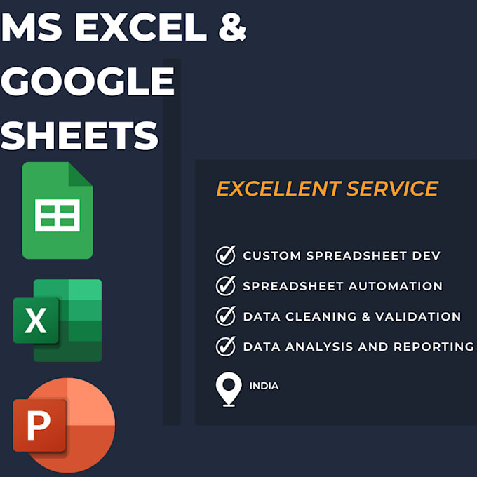 Excel expert streamline data and automate tasks by Nicksonrrajapau | Fiverr Excel expert streamline data and automate tasks by Nicksonrrajapau | Fiverr