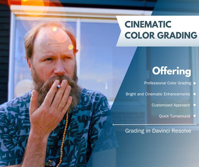 Create a bright and cinematic color grade by Dutch_daisy | Fiverr