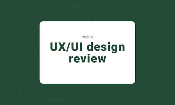 Review your ux ui design by Katsiarynkak | Fiverr