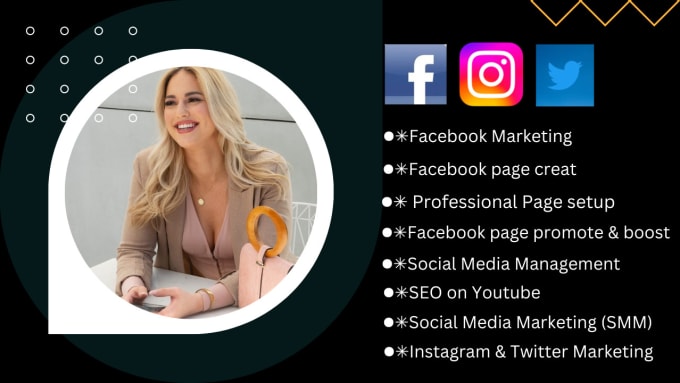 Social media marketing can be a powerful tool for businesses to reach by Reshmabegum22 | Fiverr