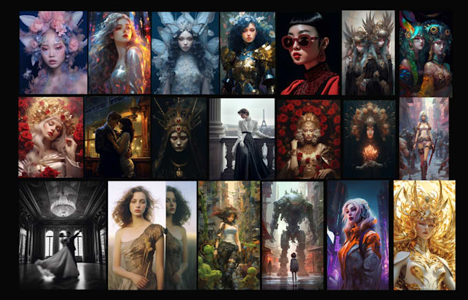 Create an amazing concept art using midjourney ai by Elmanovaan | Fiverr