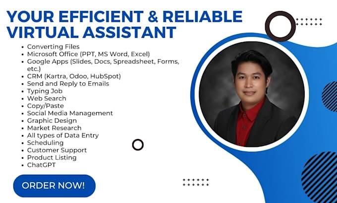 Be your personal virtual assistant for all your tasks by Marckim861 | Fiverr