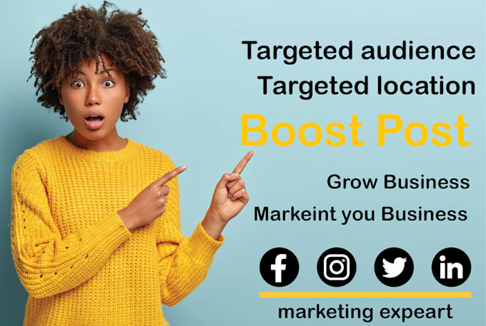 Design your social media post, ads, promote your business by ...