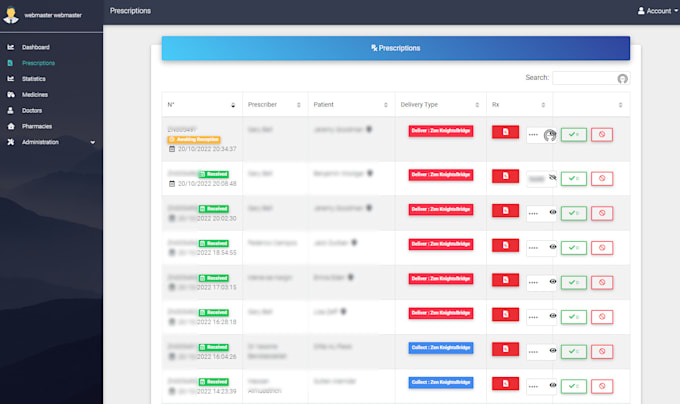 Develop a dot net core from 3 to 7 mvc razor web app by Hakimtlm13 | Fiverr