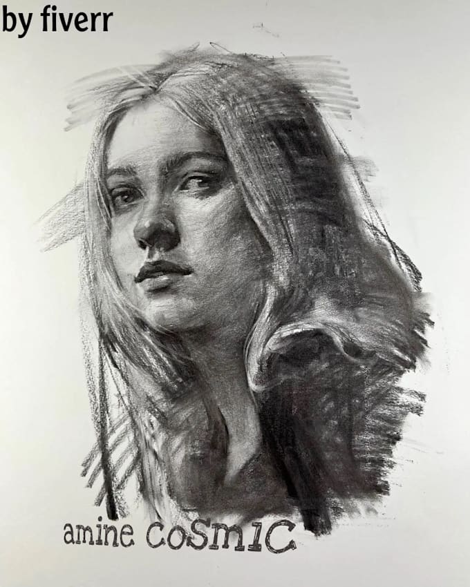 Draw 3 creative handdrawn artistry for you by Aminecosmic_art | Fiverr