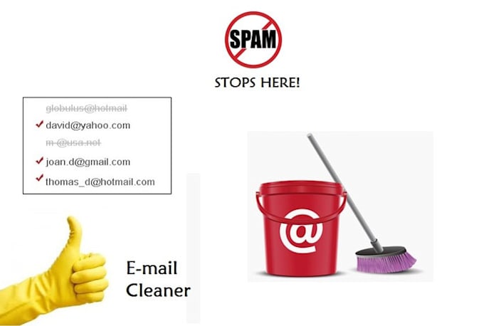 Clean your email list and remove spam by Skylal | Fiverr