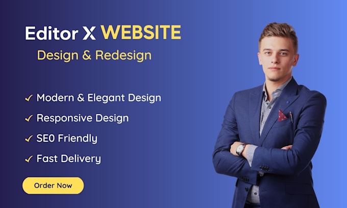 Design and redesign an elegant and responsive wix editor x website by Henrycarter35 | Fiverr