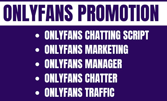 Do onlyfans promotion effective chatting script, onlyfans manager to ...