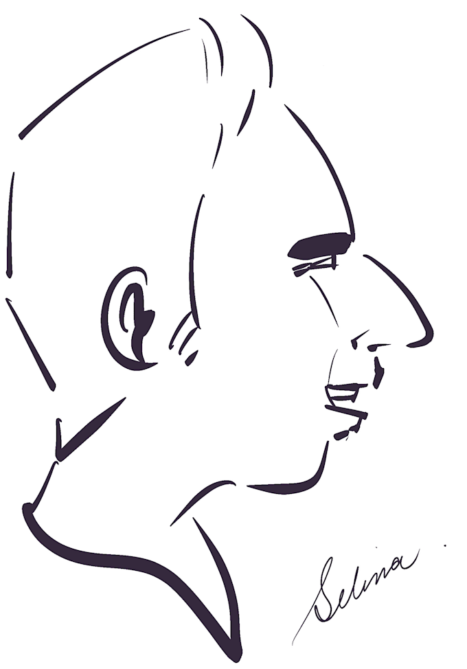 Draw a caricature with any feature to exaggerate by Salt_peanuts | Fiverr