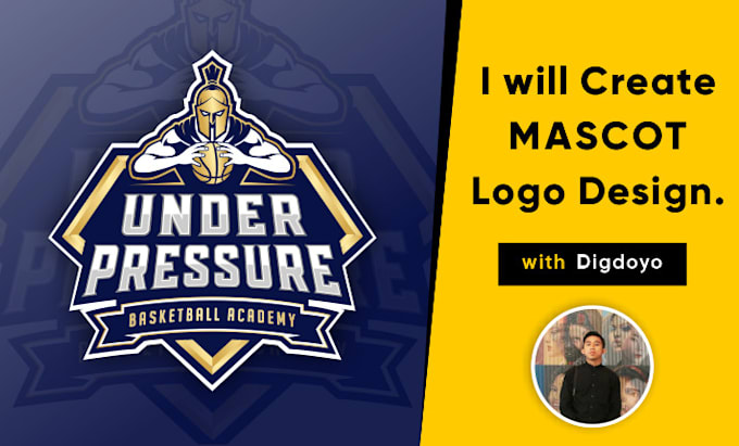 Create mascot logo design by Digdoyo_ | Fiverr
