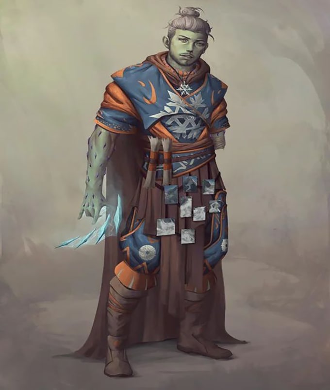 Design your dnd character art and original character by Angelwisn | Fiverr