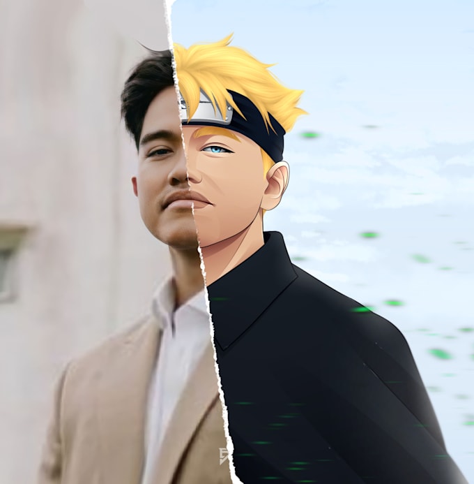 Draw your photo into cosplay style vector potrait by Edprayuga | Fiverr