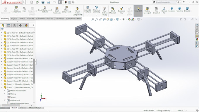 Do solidworks modeling for 3d printing by Yeshwanth061912 | Fiverr