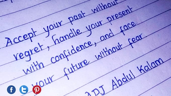 Handwrite notes and letters by Ays_1234 | Fiverr