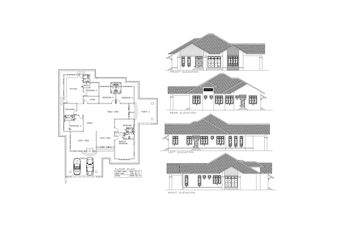 2d Architectural Elevations