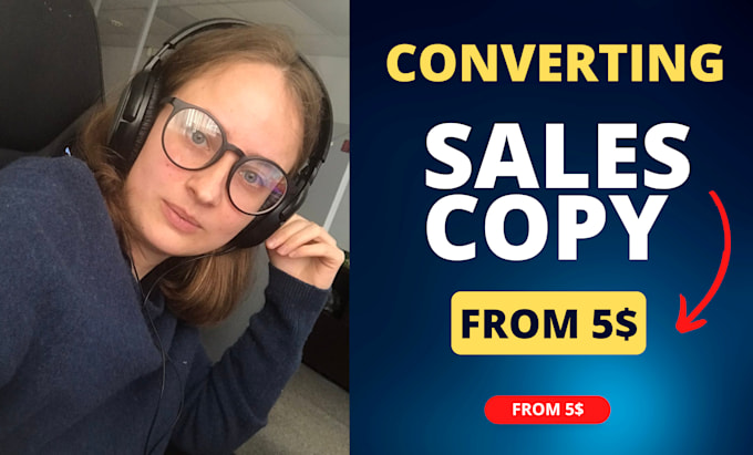 Craft compelling sales copy for your business by Prodo1985 | Fiverr