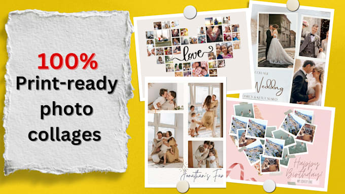 Create stunning photo collages for any occasion by Akilaathukorala | Fiverr