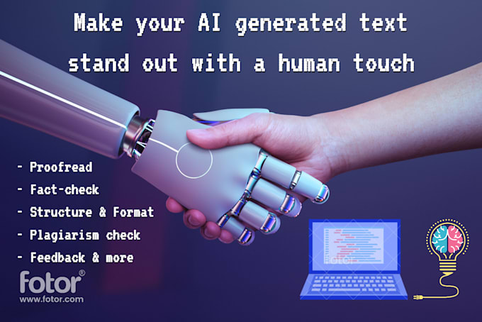 Proofread, fact check and format your ai generated text by Admny | Fiverr