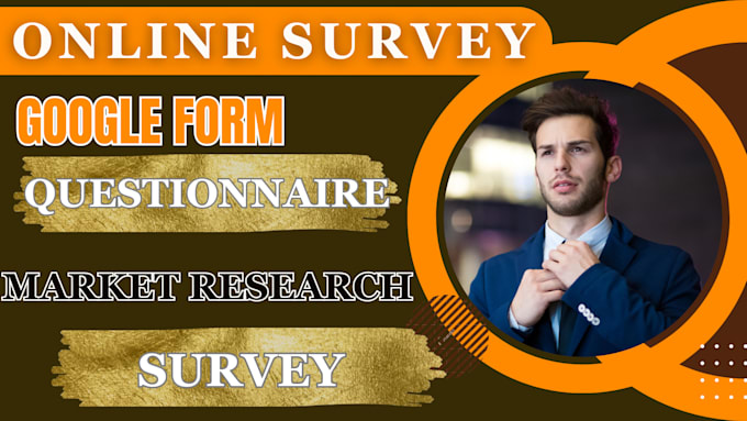 Conduct online survey, jotform, typeform questionnaire to your target ...