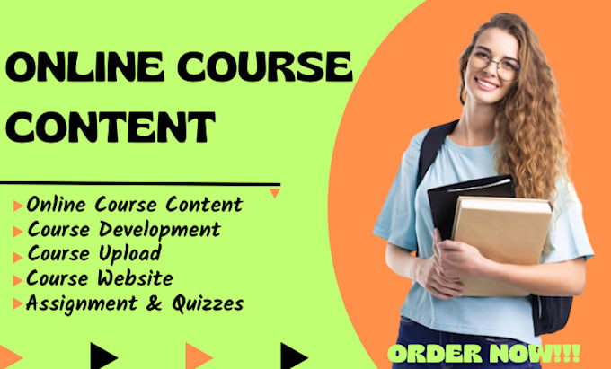 Create online course content, course curriculum, course development ... Create online course content, course curriculum, course development ...
