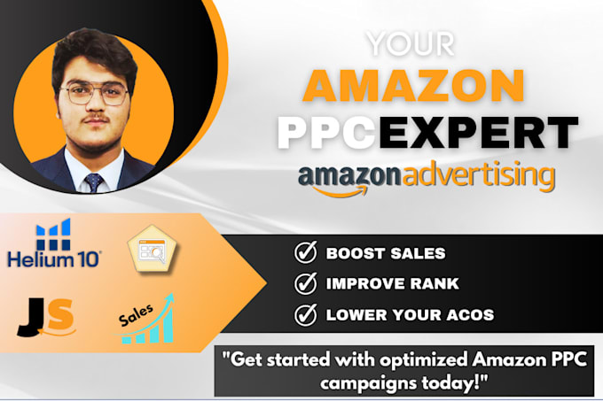 Set up your amazon fba ads and optimize your ppc campaigns by Raographix1 | Fiverr