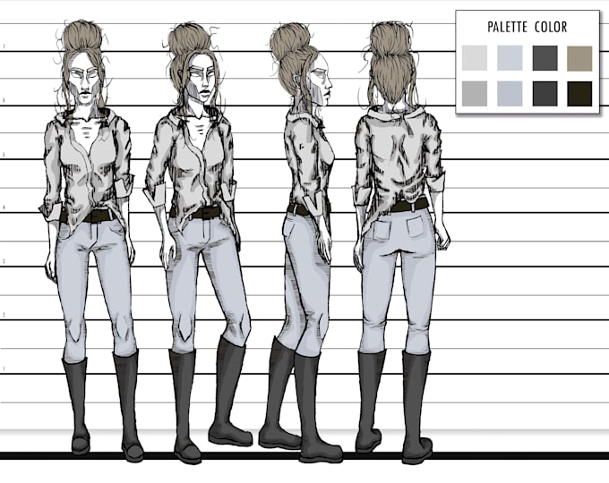 Diseño de personajes en diferentes estilos y técnicas by Liandolarte ...