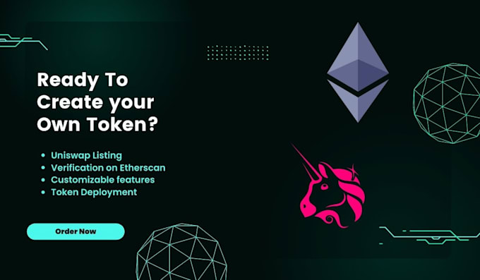 Create custom erc20 and bep20 tokens and smart contracts by Haris_shaukat | Fiverr