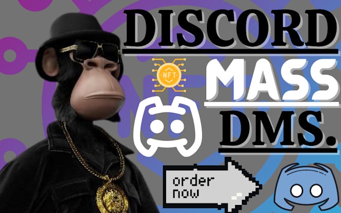 Send 100k discord mass dm, nft discord mass dm, discord advertisement ...
