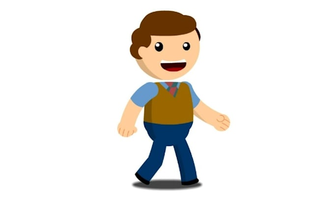 Create A 2d Animated Character Walk Cycle By Tempestdelfuego Fiverr