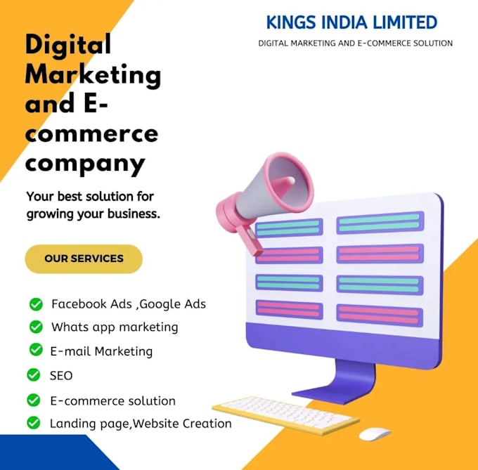 Do best digital marketing and ecommerce solution provider by Prajwalingle8 | Fiverr