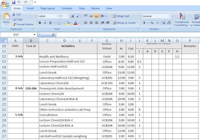 Do microsoft excel data entry by Sethanthony001 | Fiverr