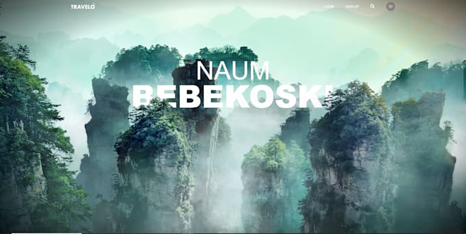 Do a responsive 3d parallax website by Naum_bebek | Fiverr