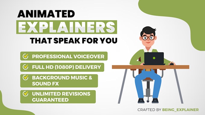 Create a 2d animated explainer video by Being_explainer | Fiverr