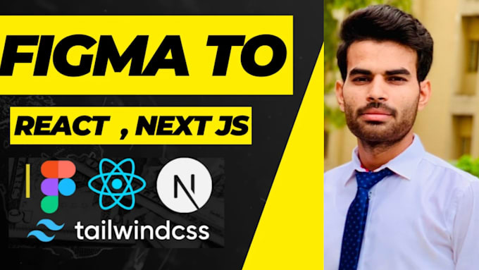 Convert figma to react js or next js website with typescript and ...
