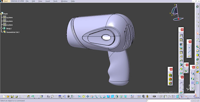 3d modeling, product design in catia by Cad_123 | Fiverr
