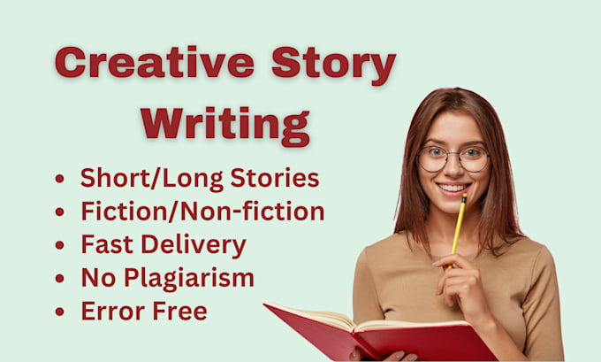 Write engaging and creative short stories for you by Mohsinkhan101 | Fiverr