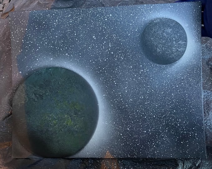 Make you a custom planet painting by Biff_tanner94 | Fiverr