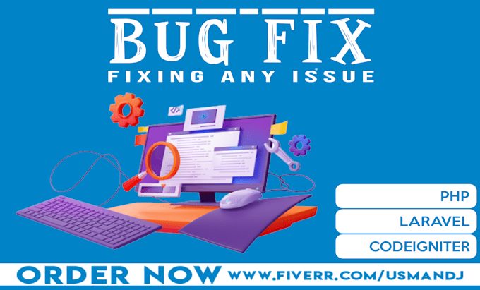 Fix any bug from php, laravel, codeigniter by Jamesottoman | Fiverr Fix any bug from php, laravel, codeigniter by Jamesottoman | Fiverr