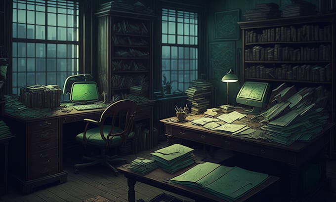 Design an amazing environment concept art, background landscape, or ...