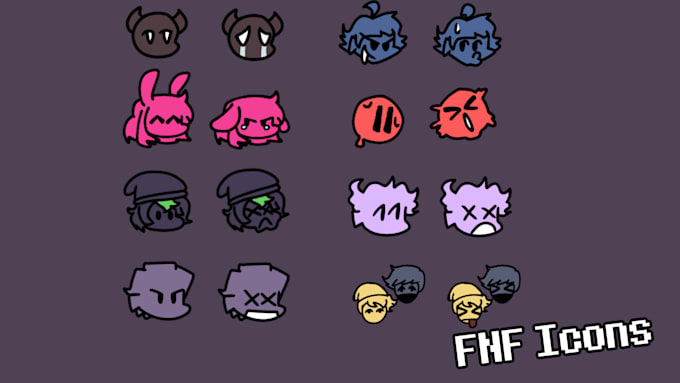 Draw an fnf icon for you by Hyperviper | Fiverr