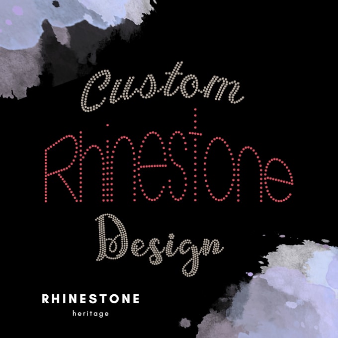 Rhinestone design template for you by Rhinestone_heri | Fiverr