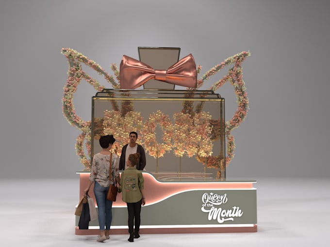 Make awesome booth and retail display designs by Alaanassif935 | Fiverr
