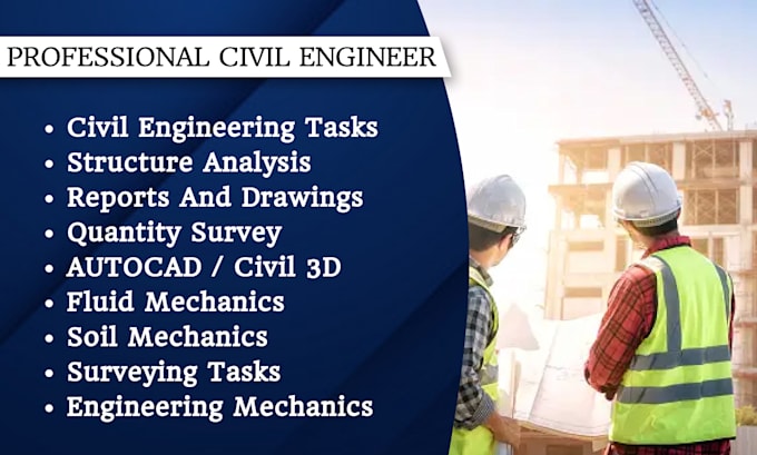 Assist you in civil engineering tasks and projects by Muneebr3 | Fiverr