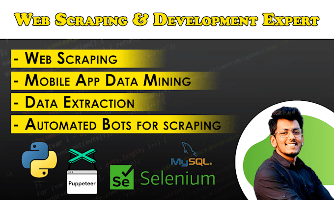 Mine or scrap data from any website or mobile app by Techy_grv | Fiverr