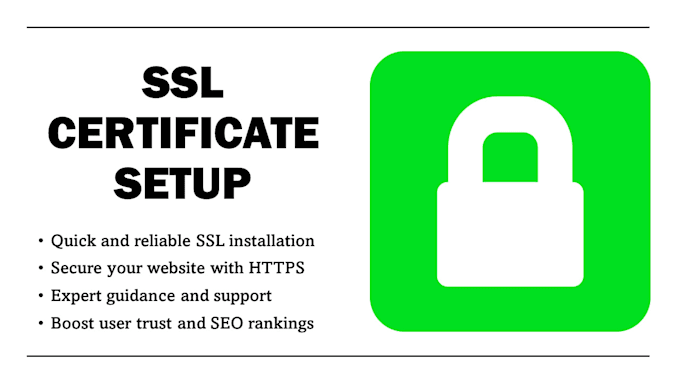 Set up ssl encryption for your website by Captain_t0m | Fiverr