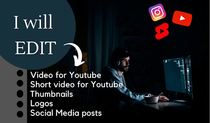 Edit videos and thumbnail for you by Himanshu7editor | Fiverr