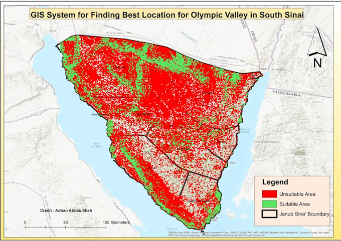 Do site suitbilty analysis using weighted overlay model by ...