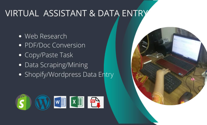 Provide affordable professional data entry services by Shajbun | Fiverr Provide affordable professional data entry services by Shajbun | Fiverr