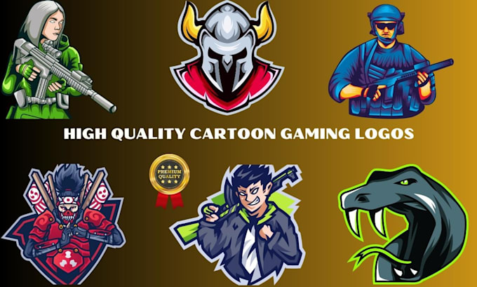 Design cartoon gaming logo by Apexdesigner3 | Fiverr