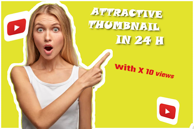 Design amazing youtube thumbnail with photoshop by Fantaztica | Fiverr